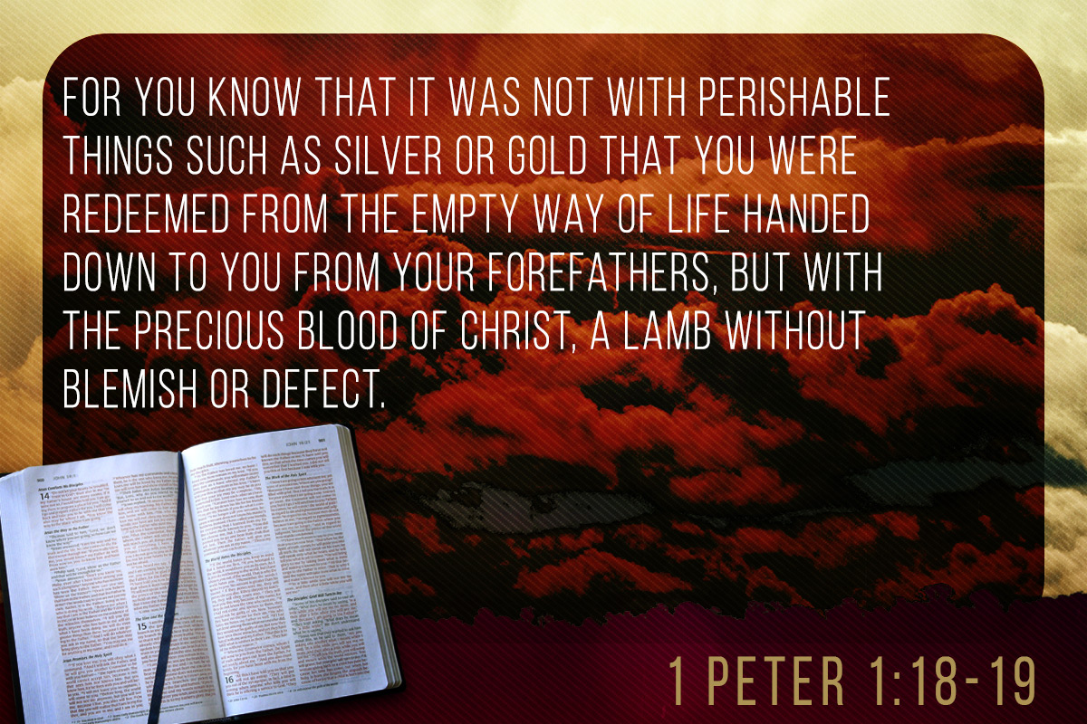 Memorize Scripture 1 Peter 1 18 19 JeffRandleman Memorize Scripture 1 Peter 1 18 19 JeffRandleman